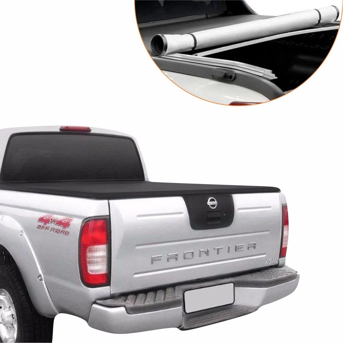 Capota Marítima Frontier Cabine Dupla 2003 à 2008 Nissan Solar